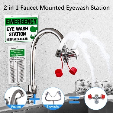 Emergency Eye/ Face wash and Shower Program